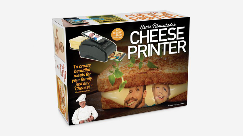 空箱だけどサプライズに使える「CHEESE PRINTER（チーズプリンター）」 | TABI LABO