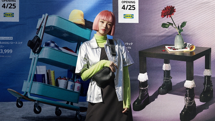 「IKEA原宿」がオープンに向けてバーチャルモデルの「imma」とパートナーシップ | TABI LABO
