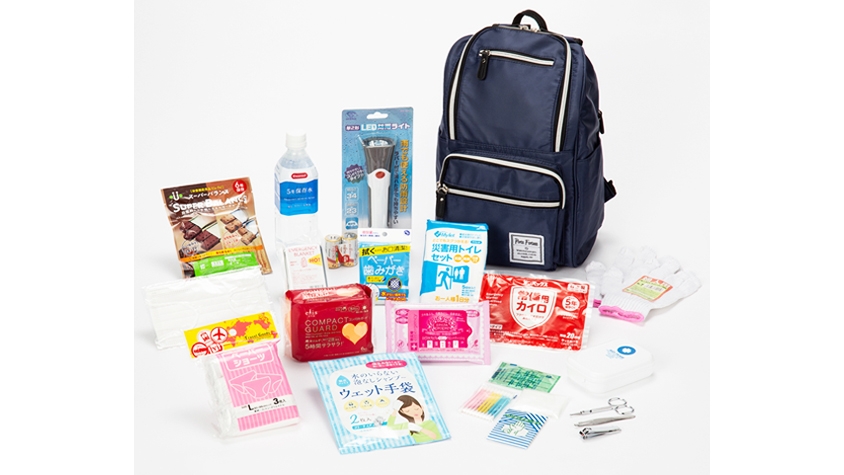 「女性視点」で選んだ「女性用防災セット」が発売 | TABI LABO