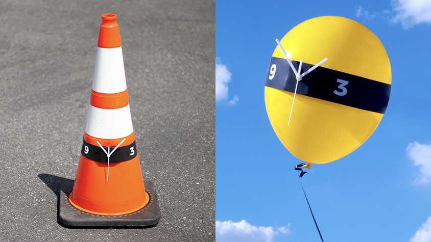 どんな物でも「時計」にしちゃう便利アイテム「Stretch Clock」 | TABI LABO