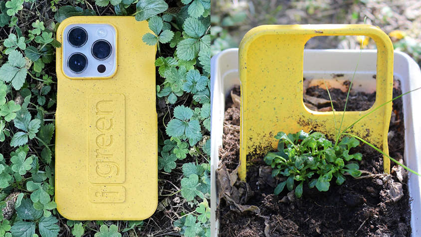 使用後は土に埋めて植物を育てられるスマホケース「iGreen Cover」 | TABI LABO